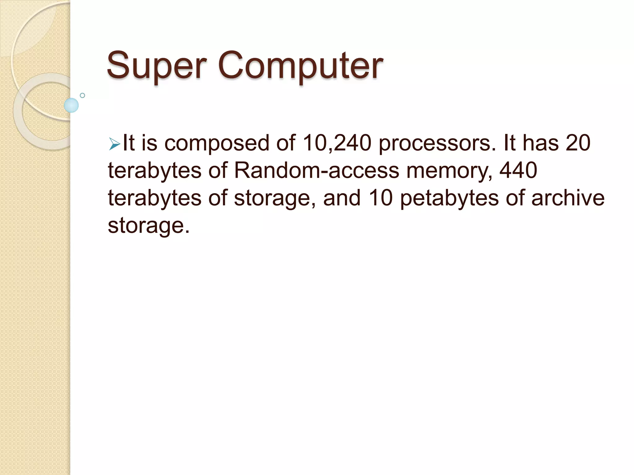 Types of computer | PPTX