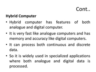 Types of computer | PPT