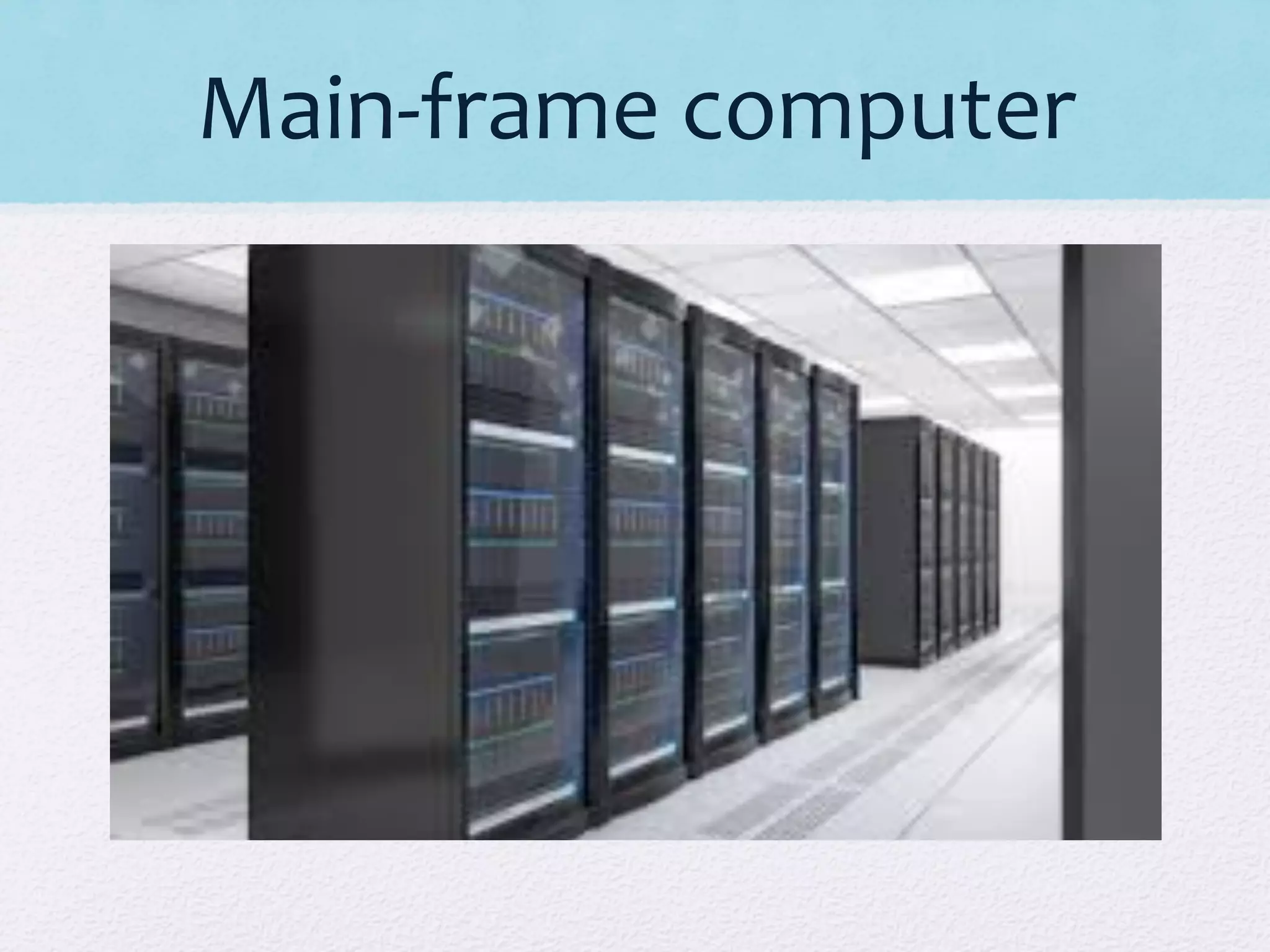 Types of computer with description and example | PDF