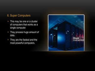 types of computer and their functions and uses. | PPT