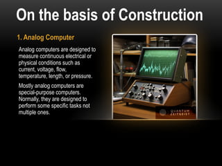 types of computer and their functions and uses. | PPT