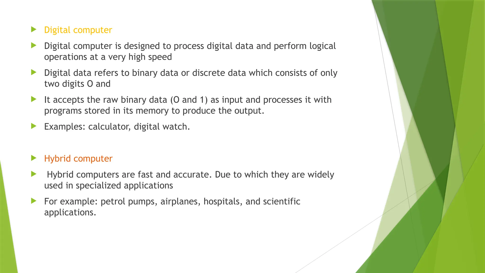 types of computer.pptx here are many types of computers, includin | PPTX