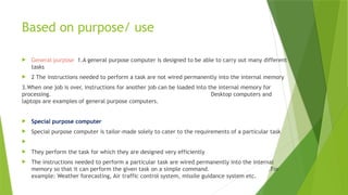 types of computer.pptx here are many types of computers, includin | PPTX