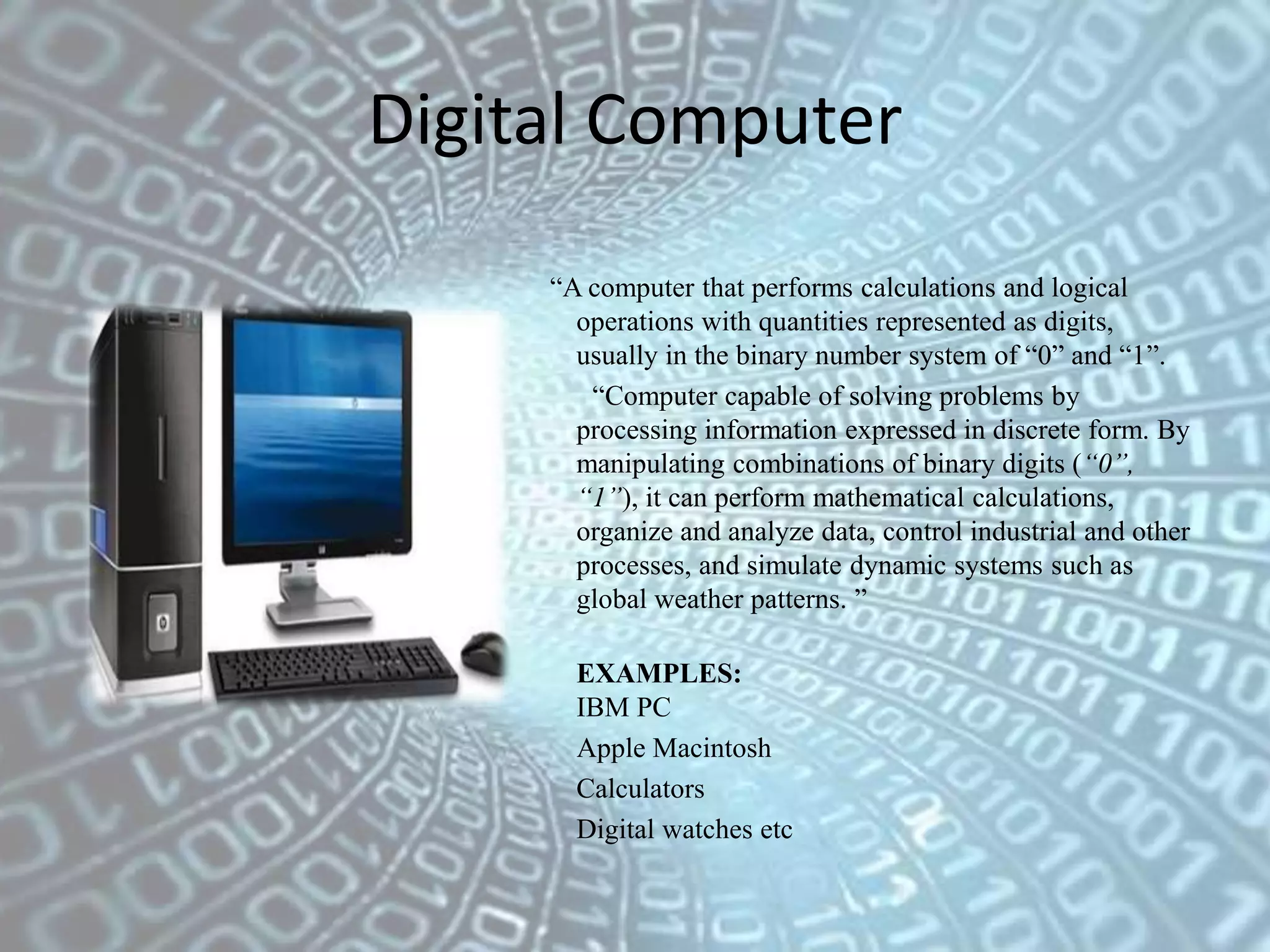 Types of computer | PPTX