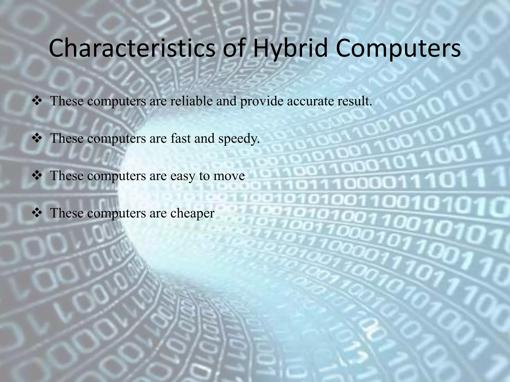 Types of computer | PPTX | Computing | Technology & Computing