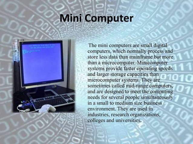 Types of computer | PPTX | Computing | Technology & Computing