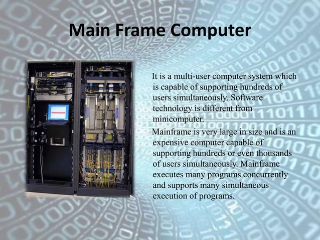 Types of computer | PPTX | Computing | Technology & Computing