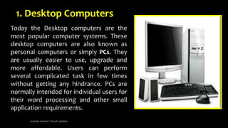 Types of Computer ASSEMBLE COMPUTER HARDWARE tle 8 | PPTX