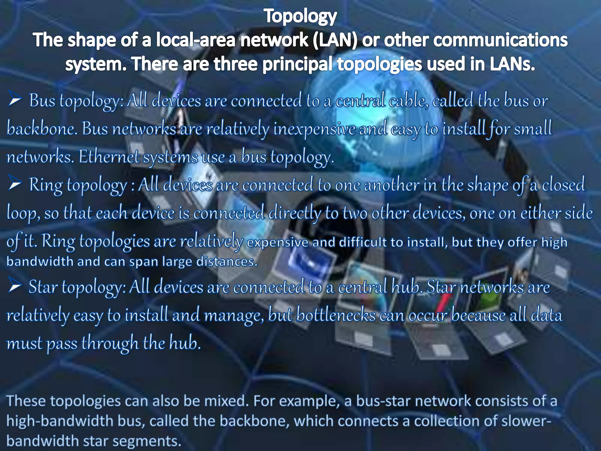 Types of computer networks | PPTX