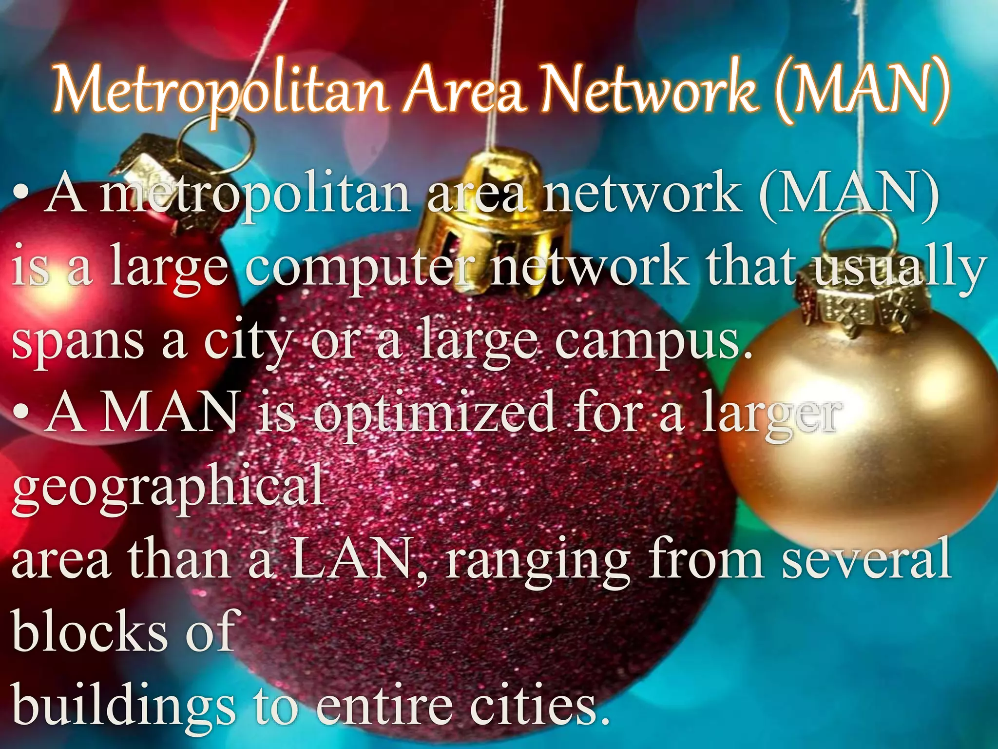 Types of computer networks | PPTX
