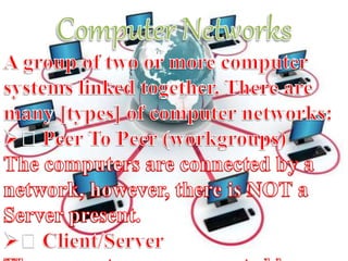 Types of computer networks | PPTX
