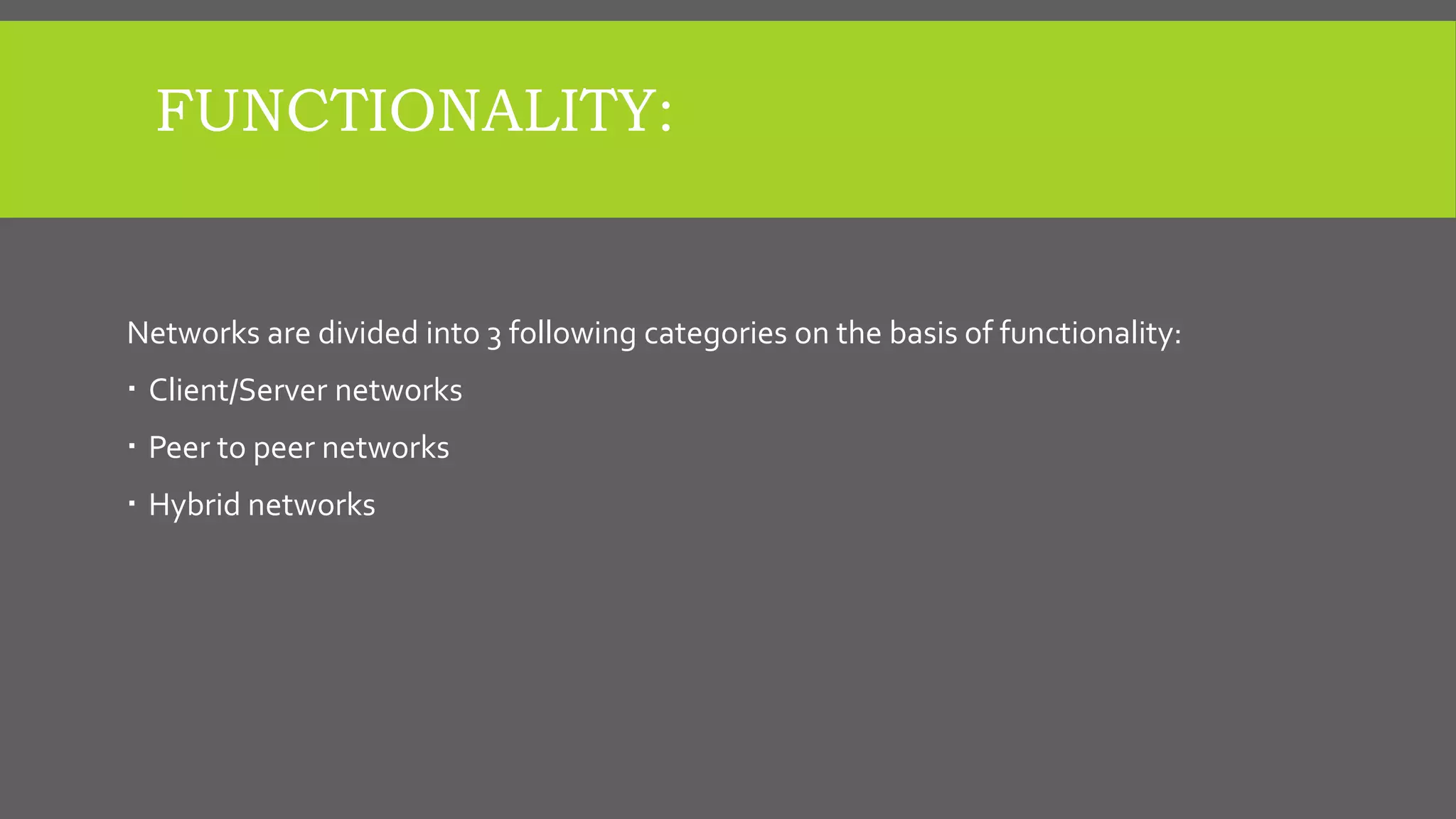 Types Of Computer Networks Pptx Computer Networking Computing