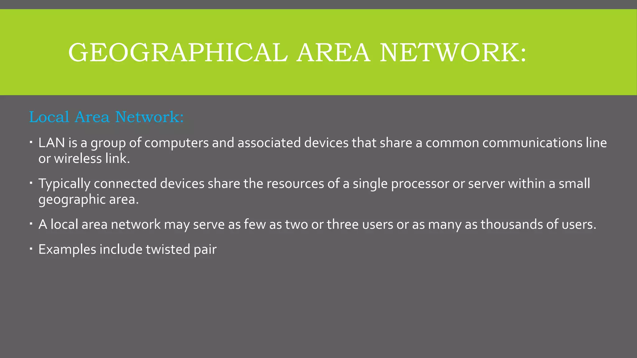 Types of computer networks | PPTX | Computer Networking | Computing