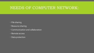 Types of computer networks | PPT