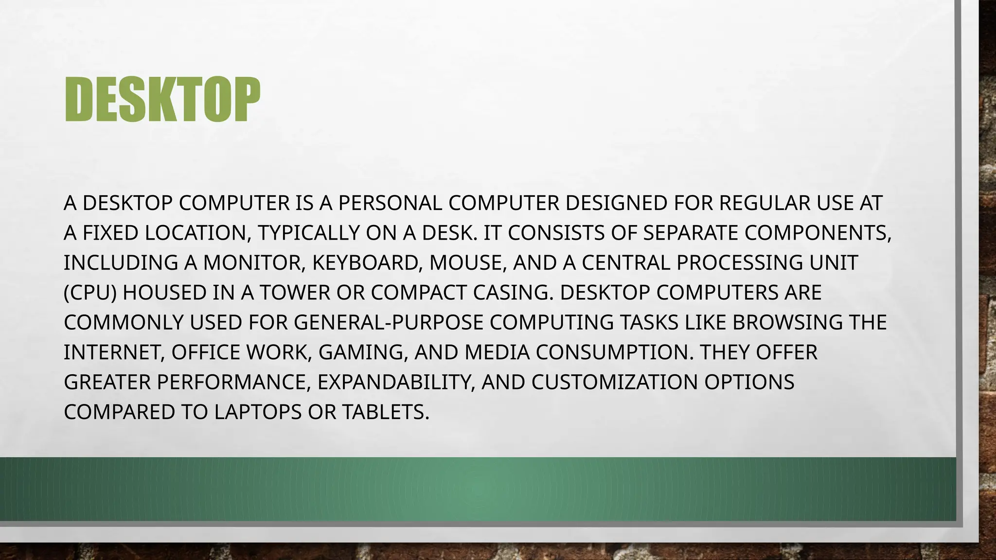 Types Of Computer ( Information Technology ) | PPTX