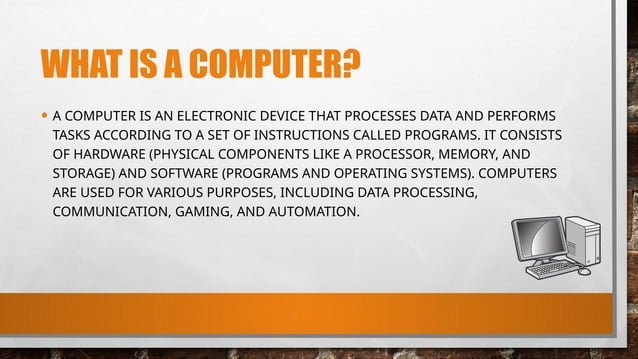 Types Of Computer ( Information Technology ) | PPTX