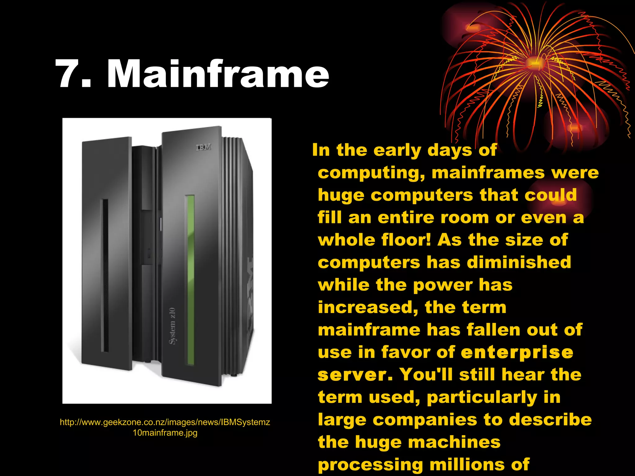 Types Of Computers | PPT | Desktops | Computing
