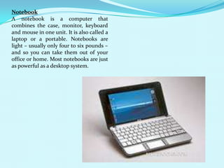 Types Of Computers | PPTX | Laptops | Computing