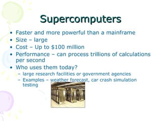 Types of computers | PPT
