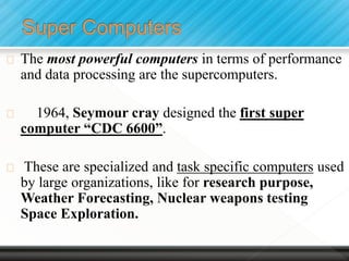 Types of computers | PPT