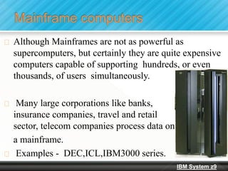 Types of computers | PPT