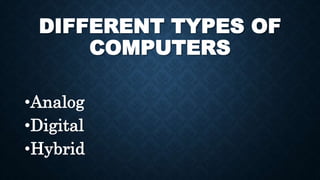 computers | PPT