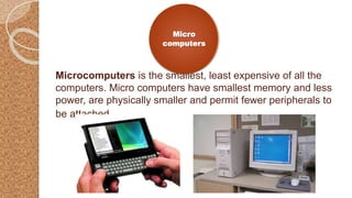 Types of computers | PPTX