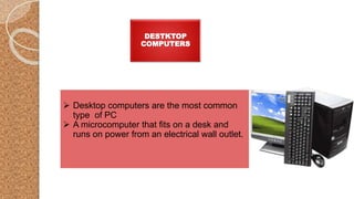Types of computers | PPTX