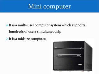Types of computers | PPT