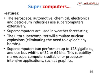 Types of computers | PPTX