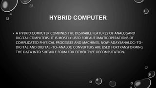 Types of computers | PPT