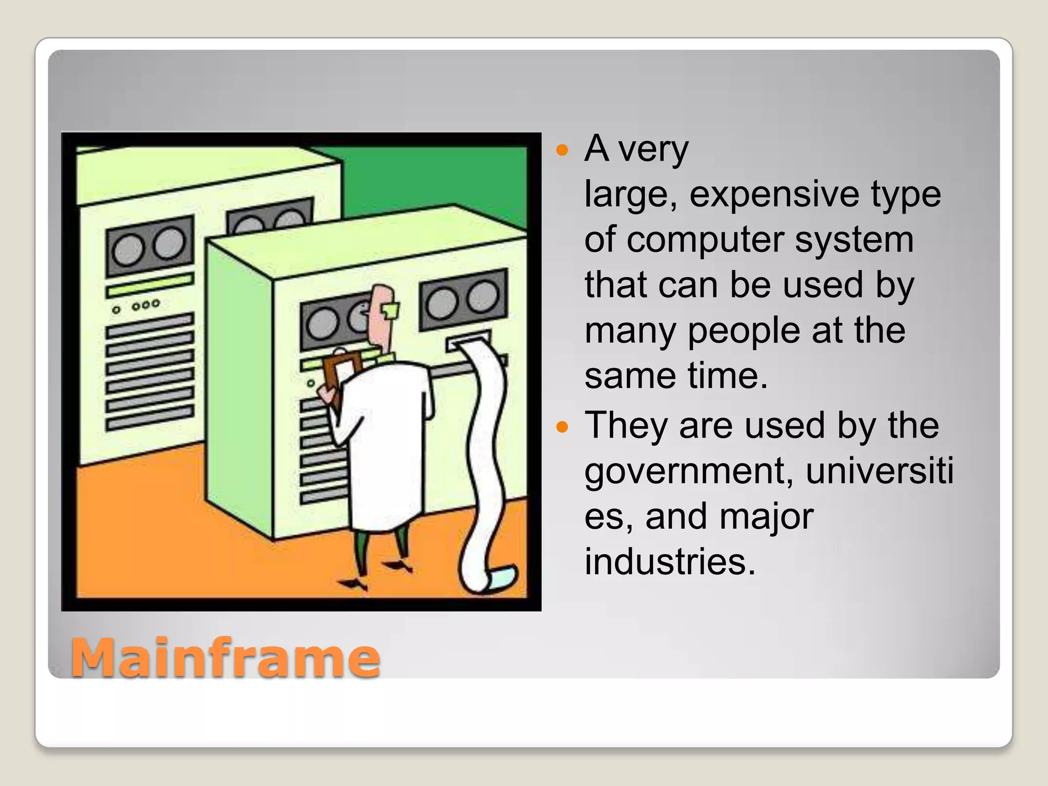 Types of computers ii | PPTX