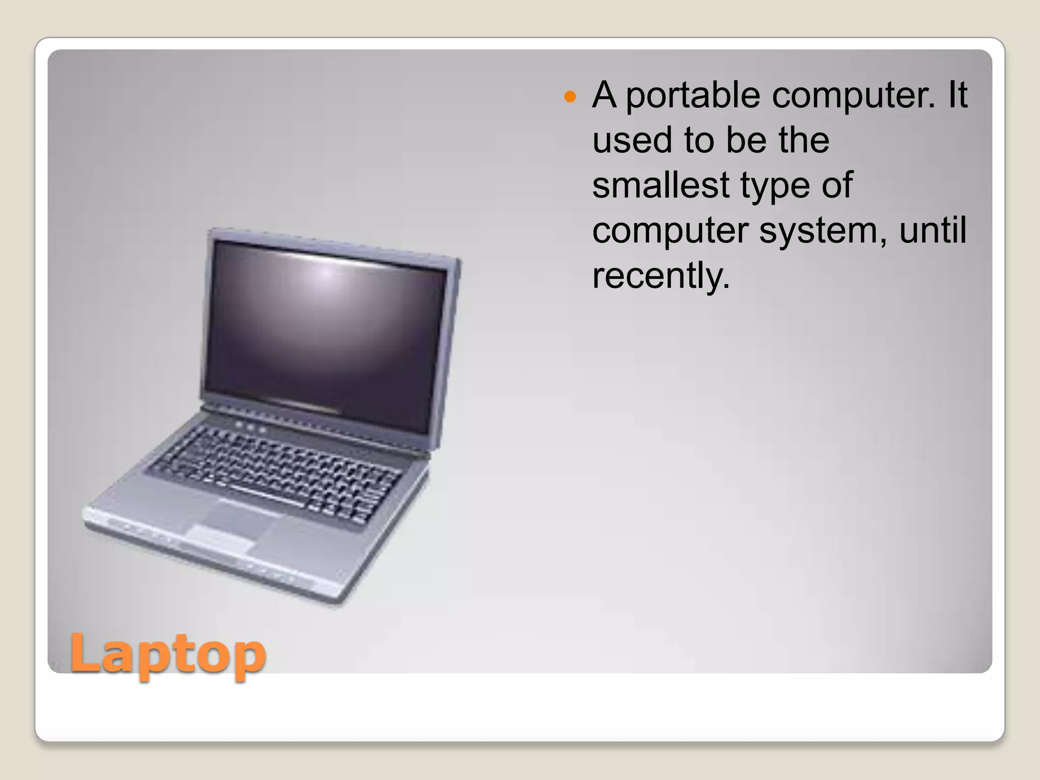 Types of computers ii | PPTX