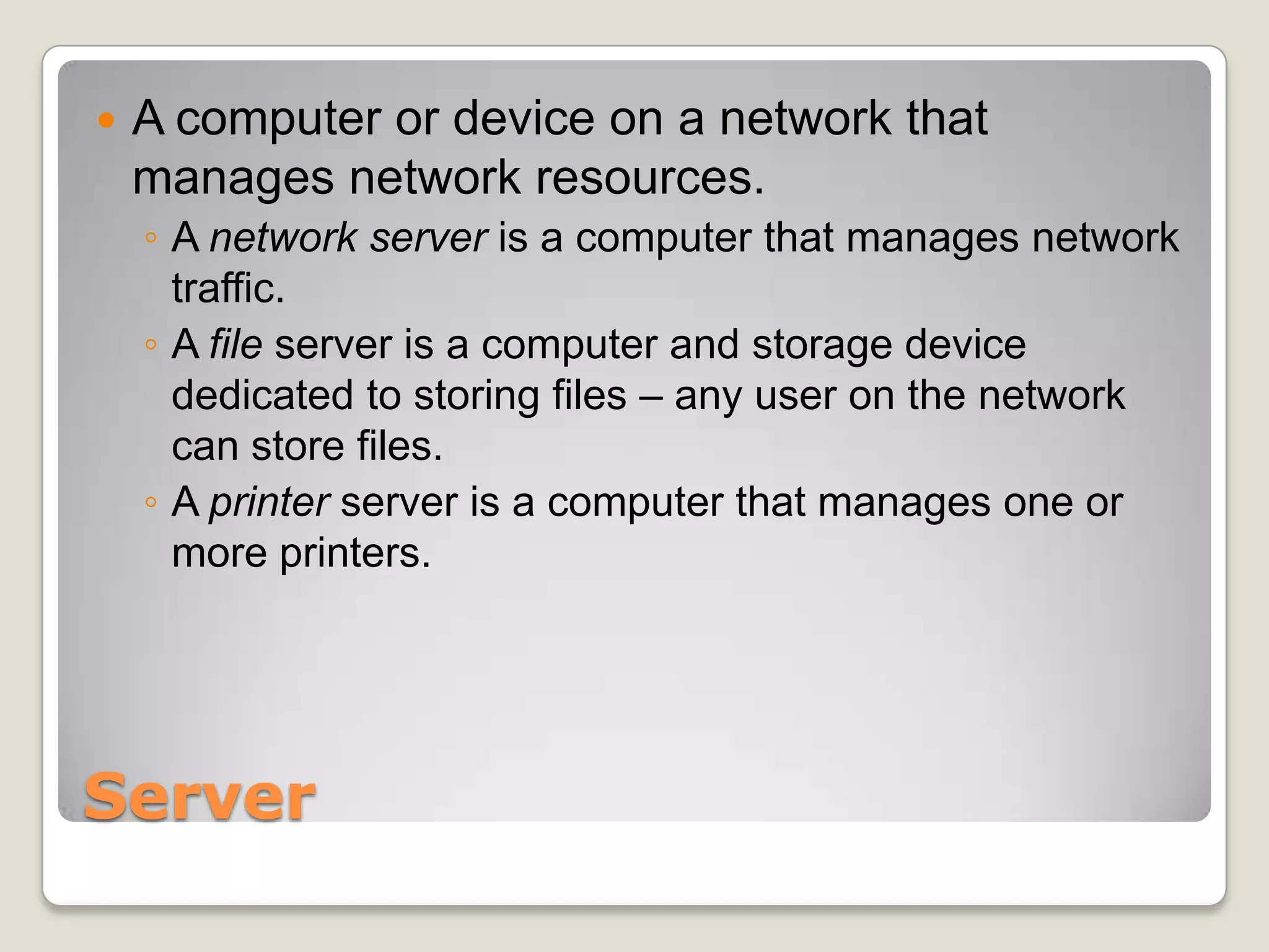 Types of computers ii | PPTX