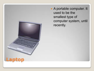 Types of computers ii | PPTX