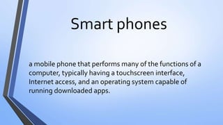 Types of computers | PPTX