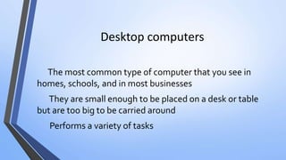 Types of computers | PPT