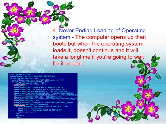 TYPES OF COMPUTER SYSTEM ERRORS | PPTX