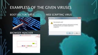Types of computer viruses | PPTX | Antivirus Software | Computer ...