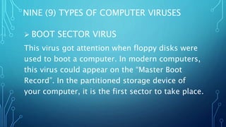 Types of computer viruses | PPTX
