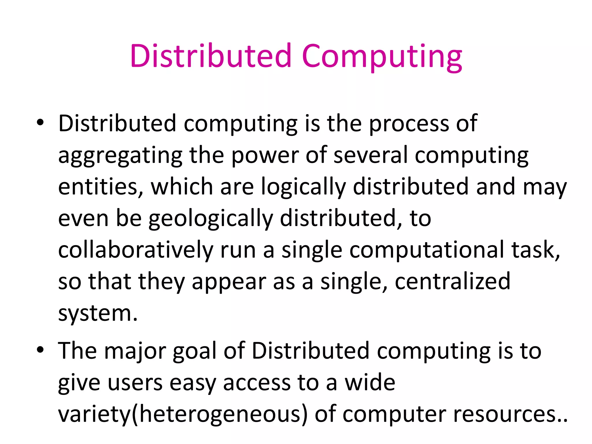 Types of computing | PPTX