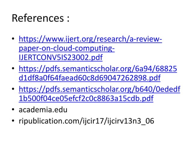 Types of computing | PPTX | Cloud Computing | Internet