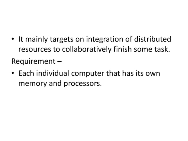 Types of computing | PPTX | Cloud Computing | Internet