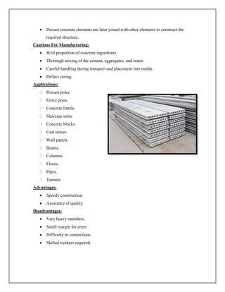 Types of Concrete | PDF