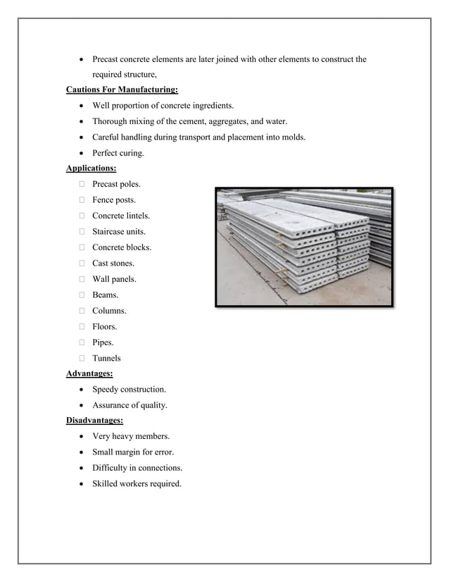 Types of Concrete | PDF | Civil Engineering Industry | Industries