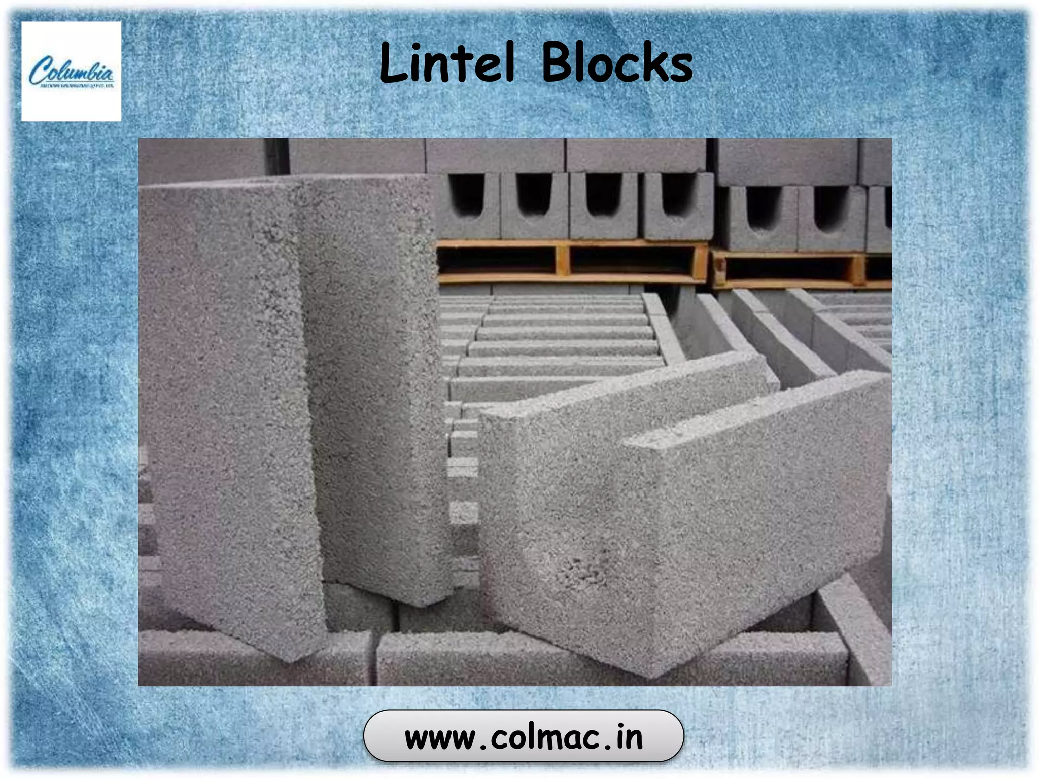 Types of Concrete Block Used in Building Construction | PPTX