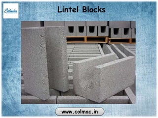 Types of Concrete Block Used in Building Construction | PPTX