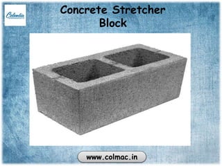Types of Concrete Block Used in Building Construction | PPTX