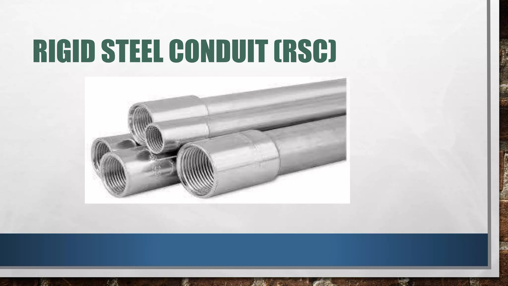 Types of conduits | PPTX