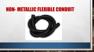 Types of conduits | PPTX